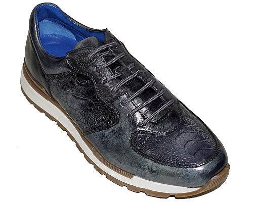 Belvedere 'Bobo' - Exotic Skin Sneakers