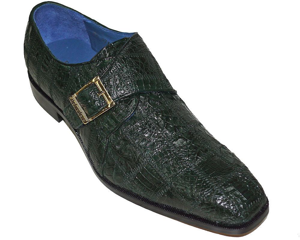 Belvedere Crocodile Buckle Shoes 'Ambrio'
