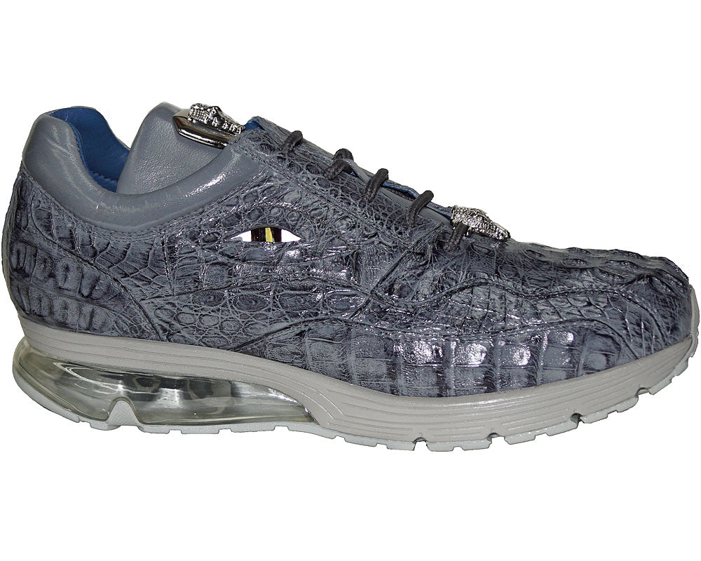 Belvedere Crocodile Bubble Sole Sneaker 'T-Rex' - Exotic Skin Sneakers