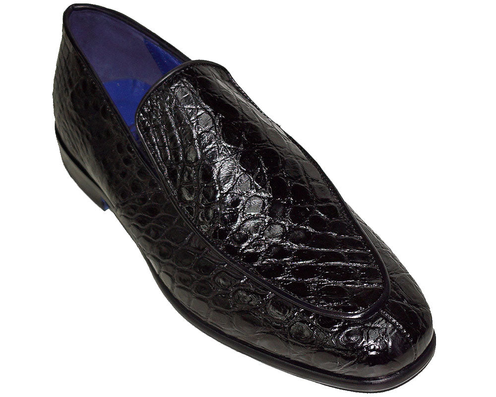 Fennix Italy Alligator Slip-On Shoes 'Capri' - New Arrivals