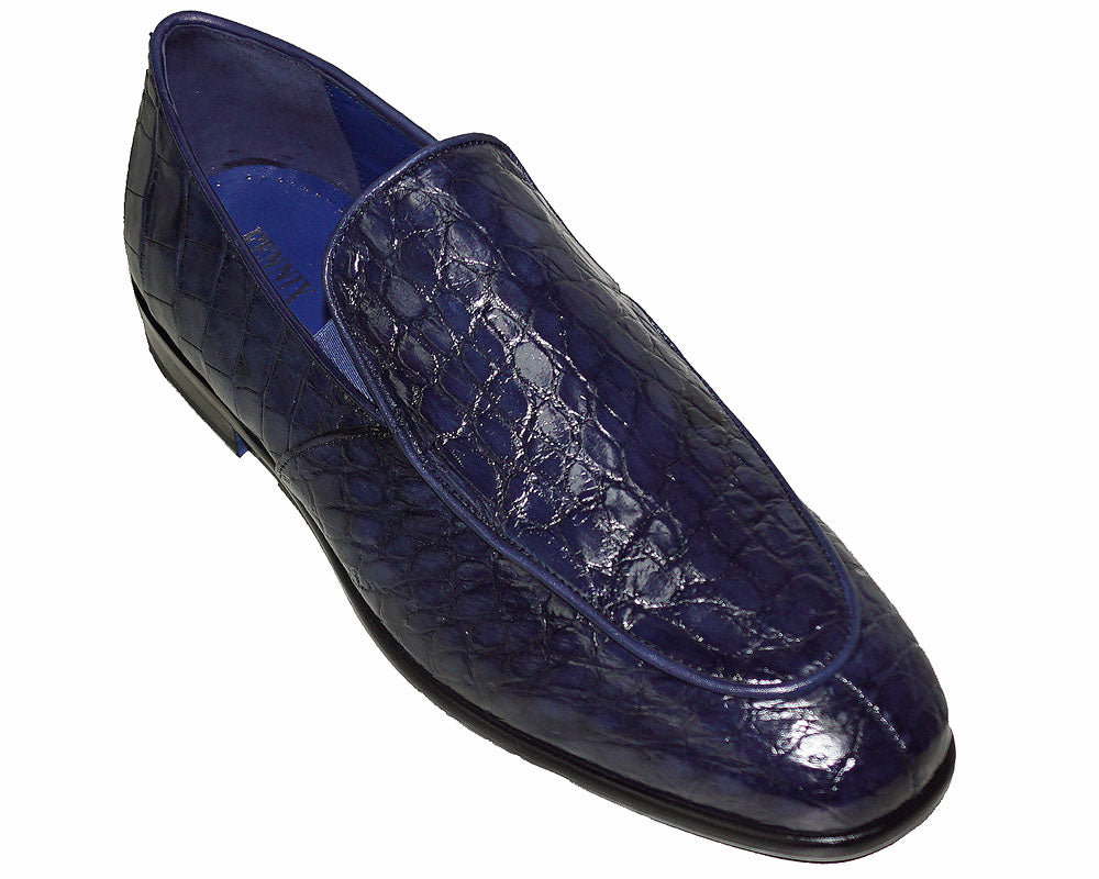 Fennix Italy Alligator Slip-On Shoes 'Capri' - New Arrivals
