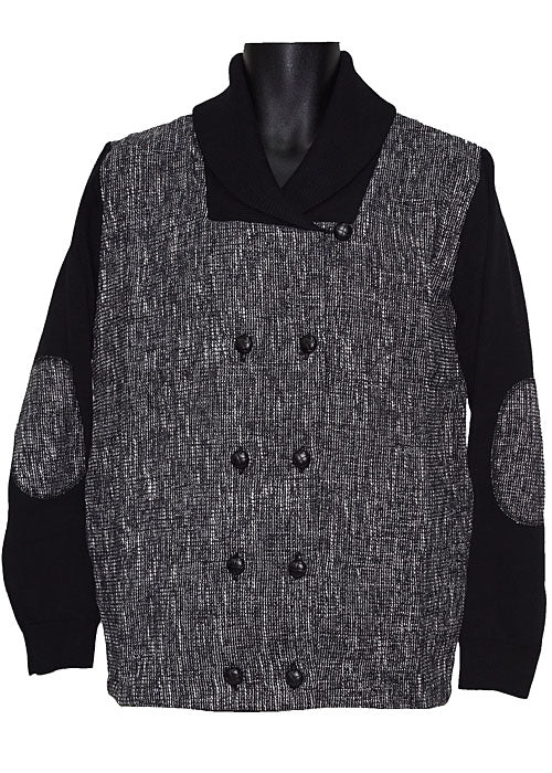 Lavane Sweater Jacket # 2438 Black - Jackets