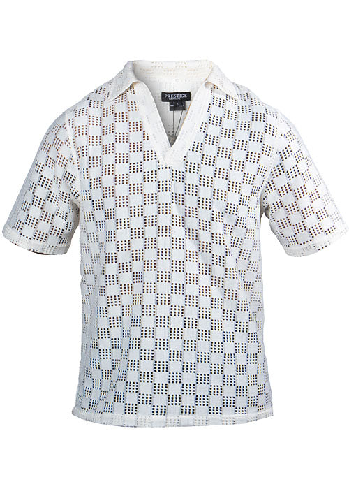 Prestige Shirt # LP143 Cream – Alligator World